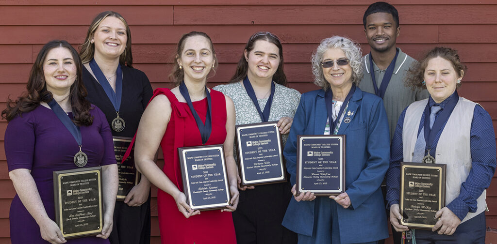 MCCS Honors 2025 Students of the Year - Maine Community College System